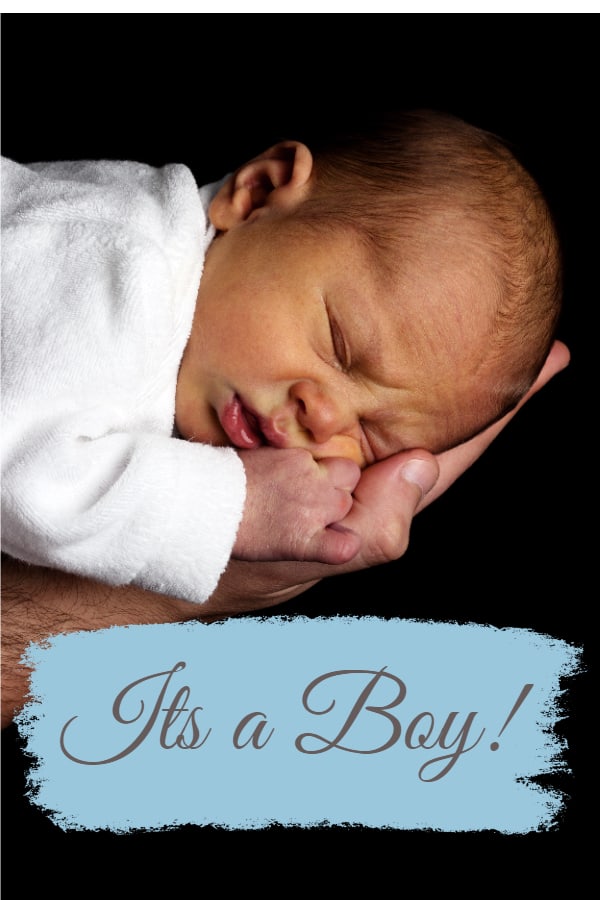Its a Boy - 15 - Personalized Templates