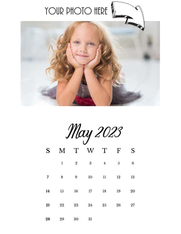 Portrait - Photo - May 2023 - Personalized Templates